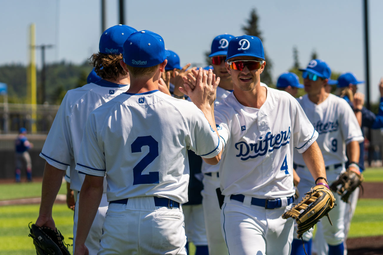 Opening Ceremonies at Hamlin Field - Drifters Baseball